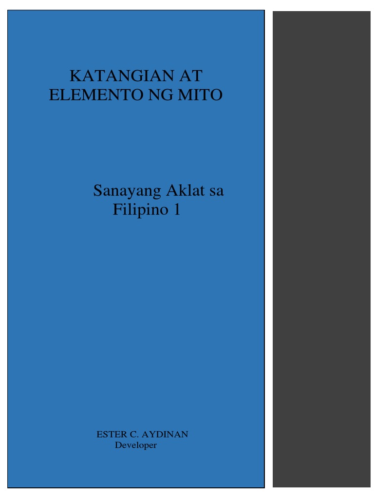 Passed 217-09 - 19 Ifugao Katangian at Elemento NG Mga Mito | PDF