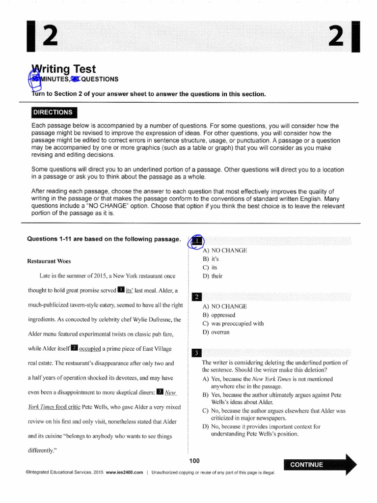 Mock 1 Beginners | PDF