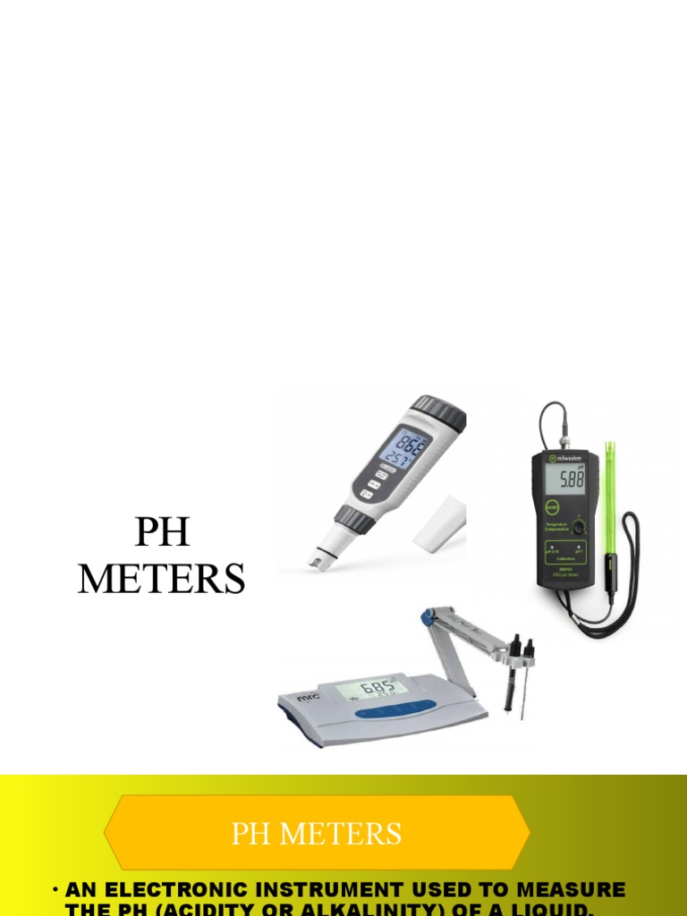 PH Meter: Principles and Safety | PDF