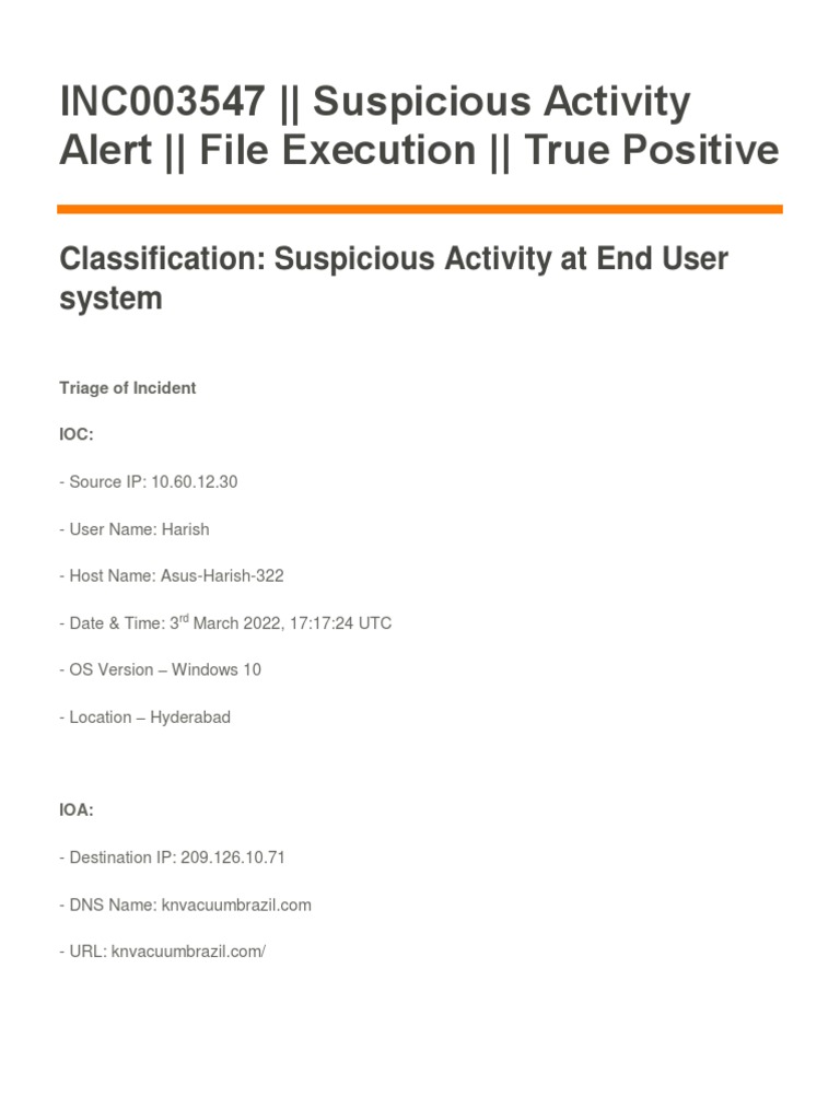 XLSB Malware Incident Analysis | PDF | Computer Virus | Information ...