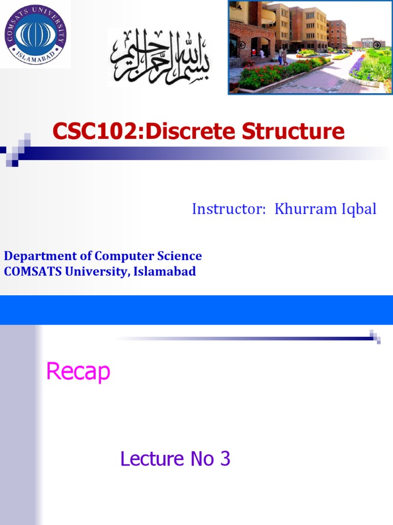 Lecture # 04 - New | PDF | Argument | Logical Consequence Lecture # 04 - New | PDF | Argument | Logical Consequence