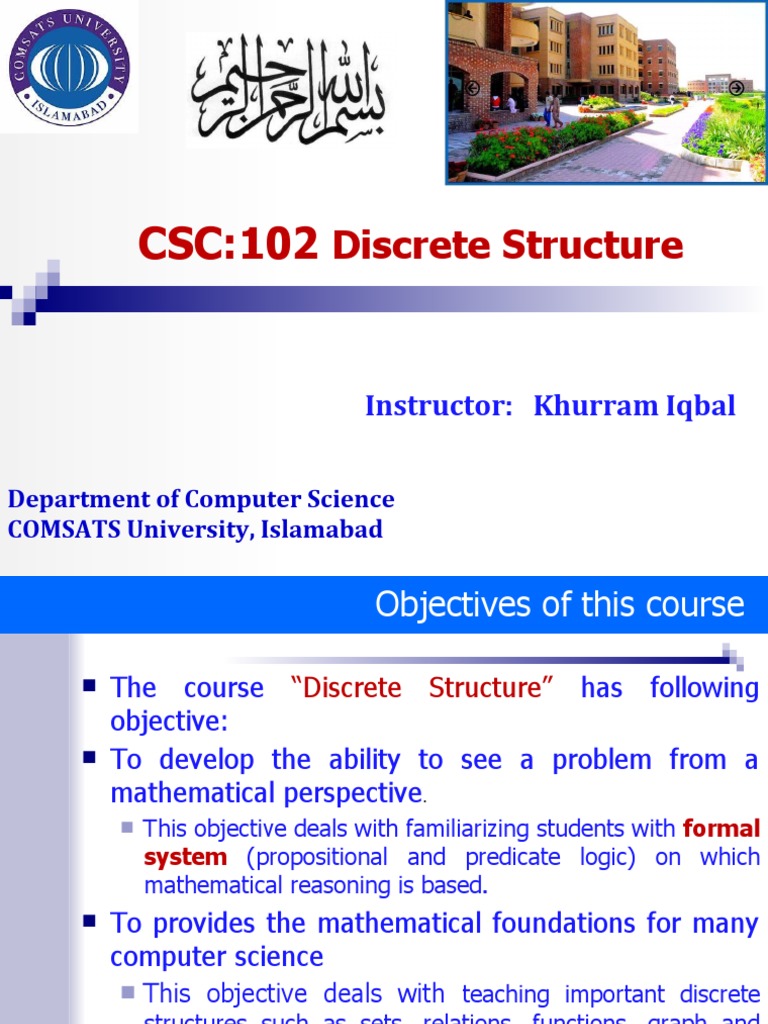 Lecture 01 New Download Free Pdf Logic Discrete Mathematics 