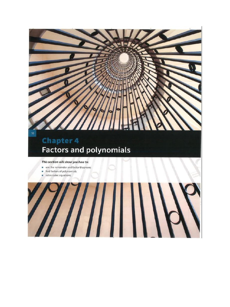 Factors of Polynomials | PDF