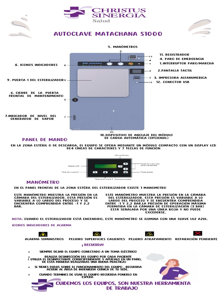 Autoclave Matachana S1000 | PDF | Bienes manufacturados