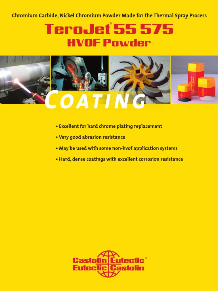 HVOF Powder | Download Free PDF | Applied And Interdisciplinary Physics ...