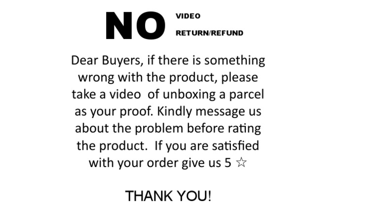 Return Refund Reminder | PDF