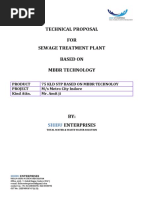 STP Plant Design Model | PDF | Sewage Treatment | Industrial Processes