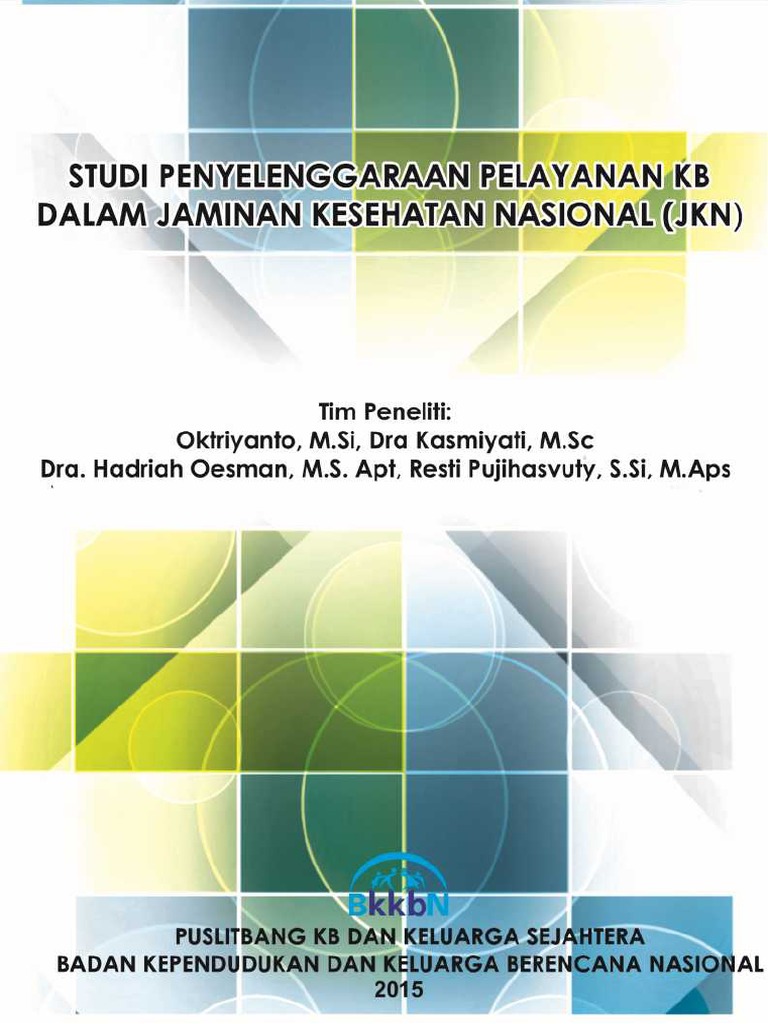 Pelayanan KB dalam JKN di Indonesia | PDF | Kesehatan Holistik