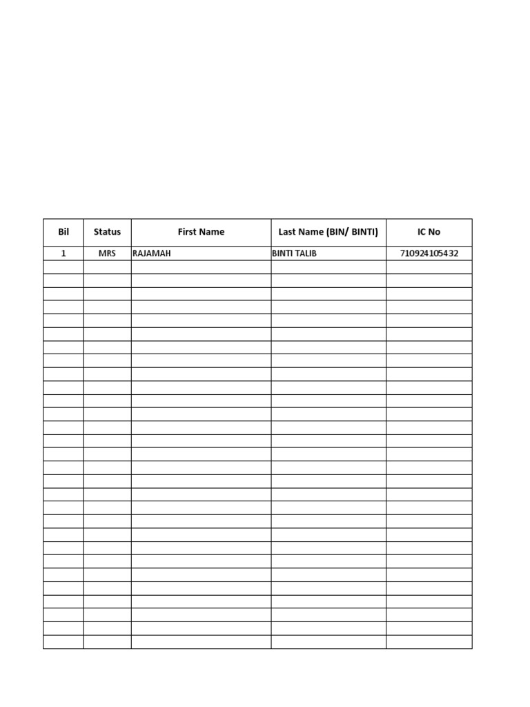 Manifest Format Editedd v1 | PDF