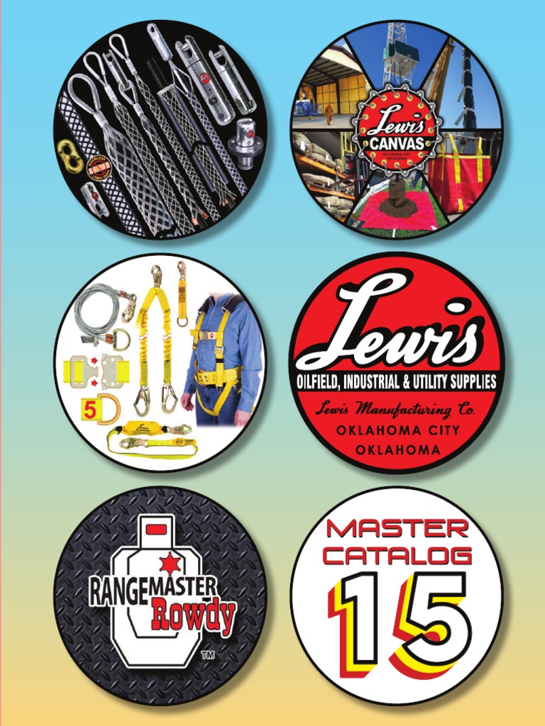 Lewis Manufacturing Company Catalog | PDF | Drilling Rig | Manufactured ...