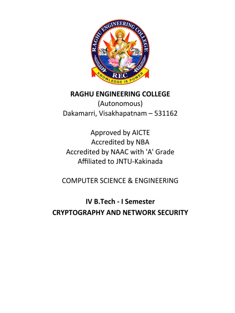 CNS Unit-3 | PDF | Public Key Cryptography | Key (Cryptography)