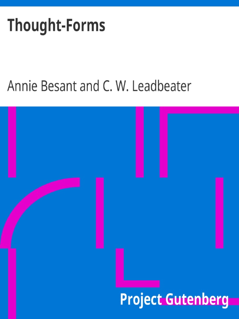 Annie Besant THOUGHT-FORMS | PDF | Thought