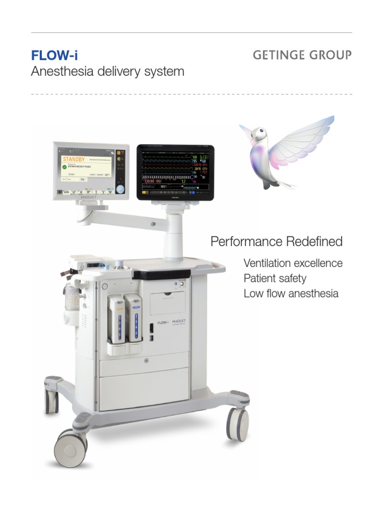 FLOW I BROCHU Anesthesia Delivery System | PDF | Anesthesia | Hypoxia ...