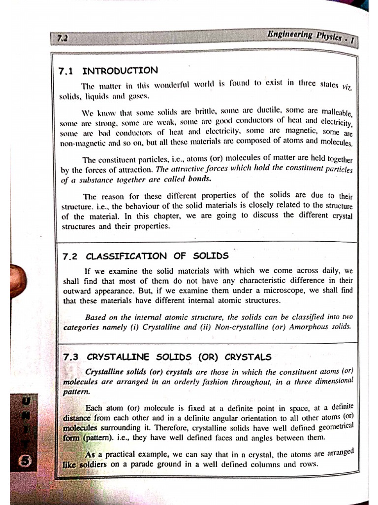 Crystal physics | PDF