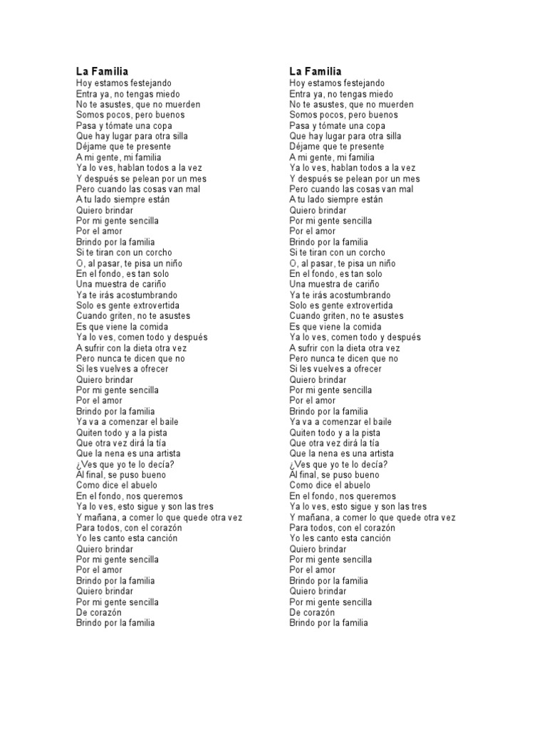 La Familia | PDF