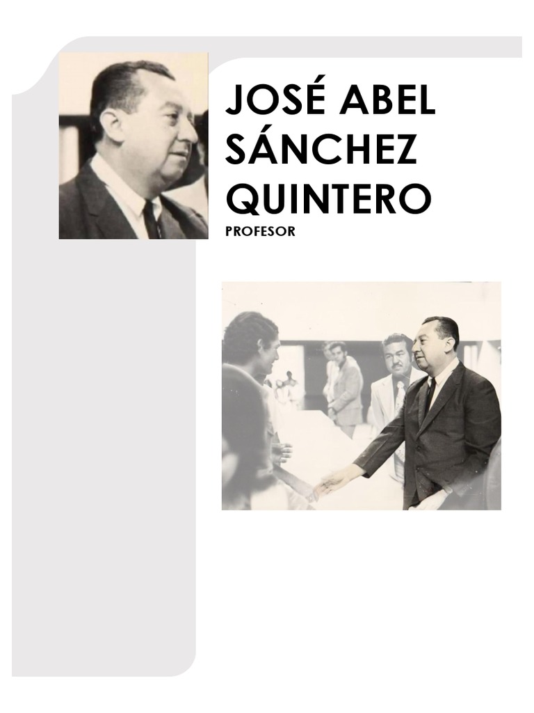 Jose Abel Sanchez Quintero | PDF | Enseñando | Educación primaria