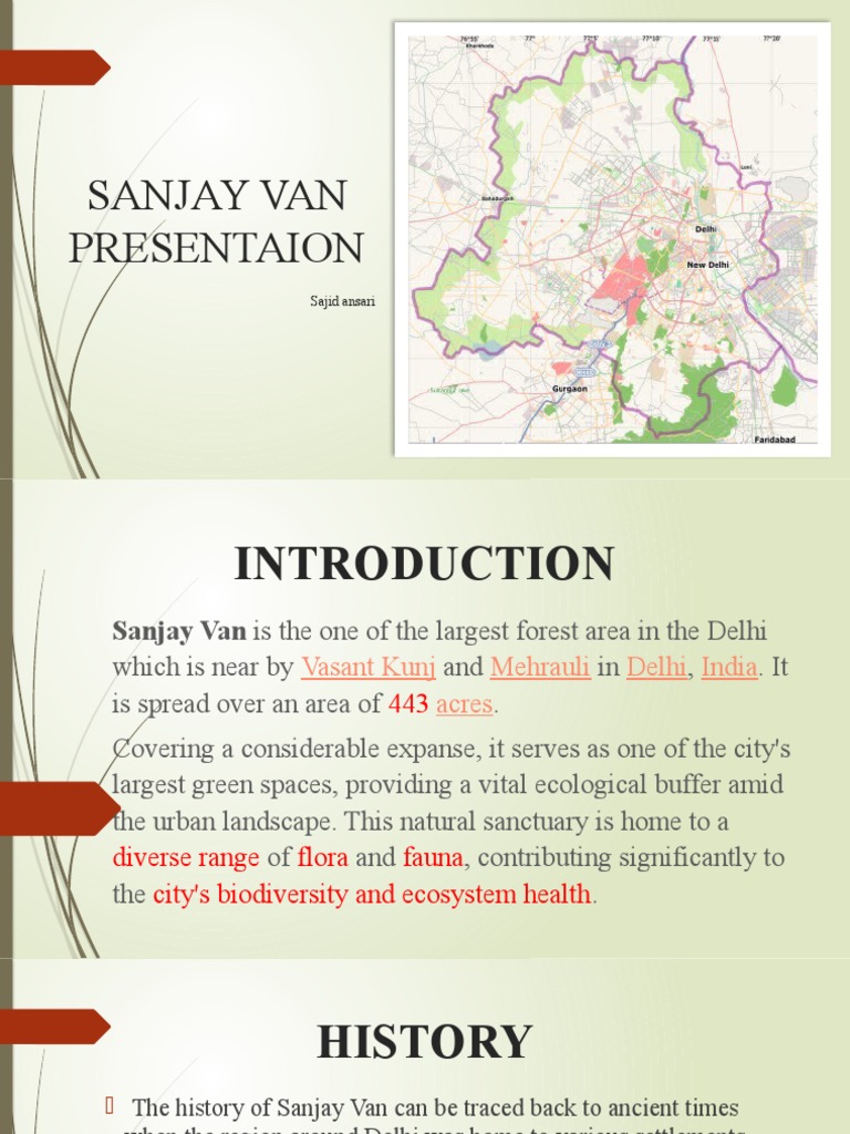 Sanjay Van Forest | PDF | Biodiversity | Environmental Social Science