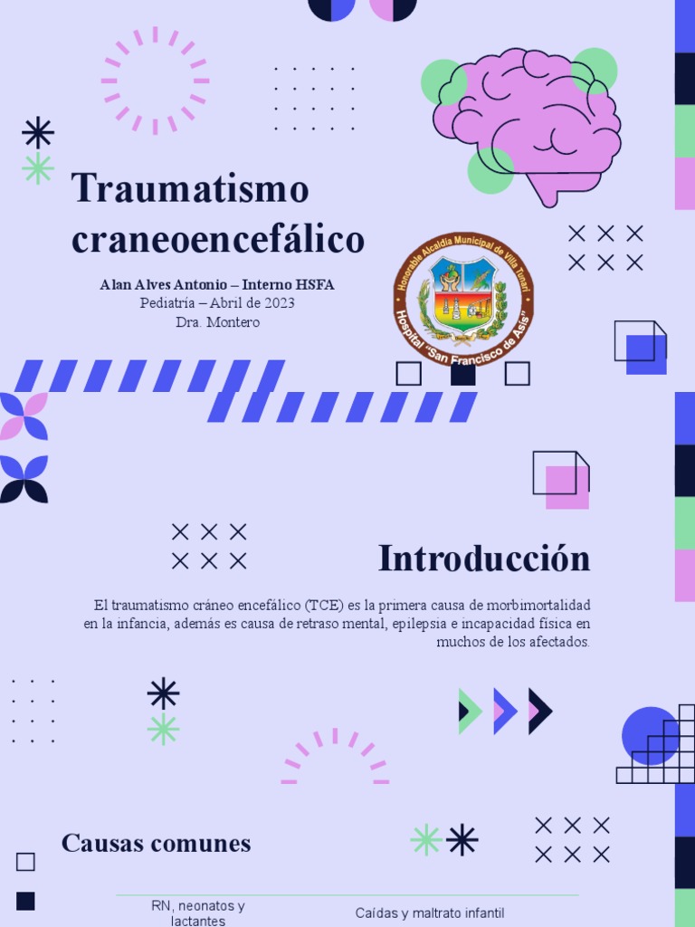 Traumatismo Craneoencefálico en Niños | PDF | Lesión | Cráneo