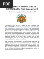 SOP-for-Quality-Risk-Management | PDF | Risk | Risk Management