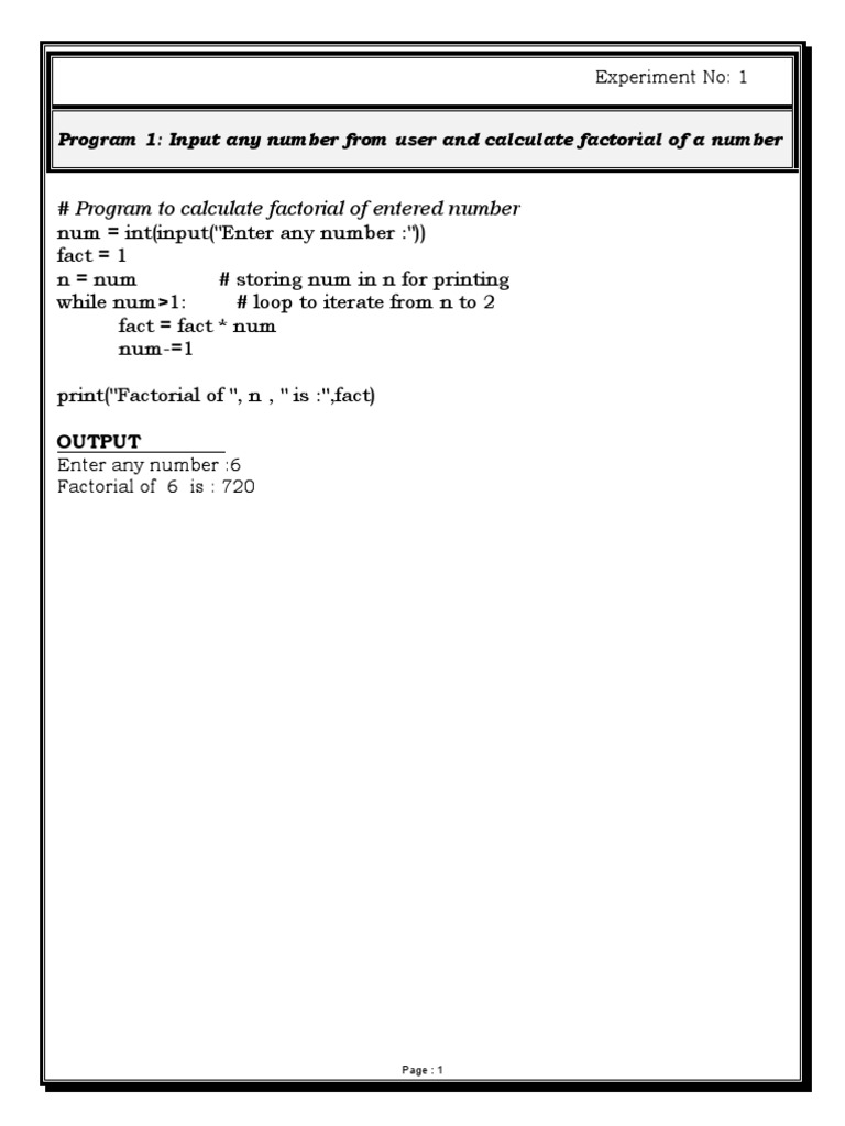 Computer Science Practical File Xii Unlocked Pdf Computer Program Programming