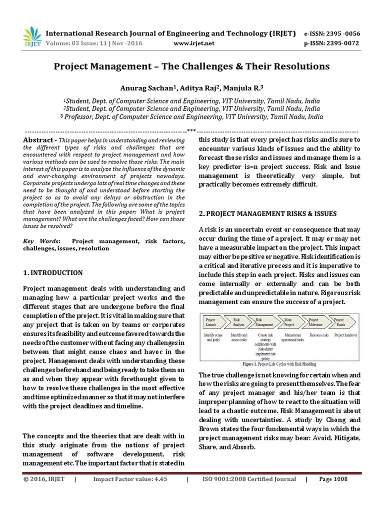 Project Management The Challenges and TH | PDF | Agile Software Development | Project Management