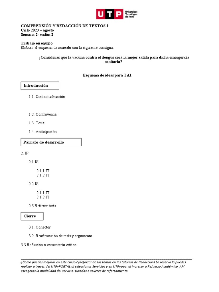 S02.s2-Esquema para TA1 (Material) 2023 Agosto | PDF S02.s2-Esquema para TA1 (Material) 2023 Agosto | PDF