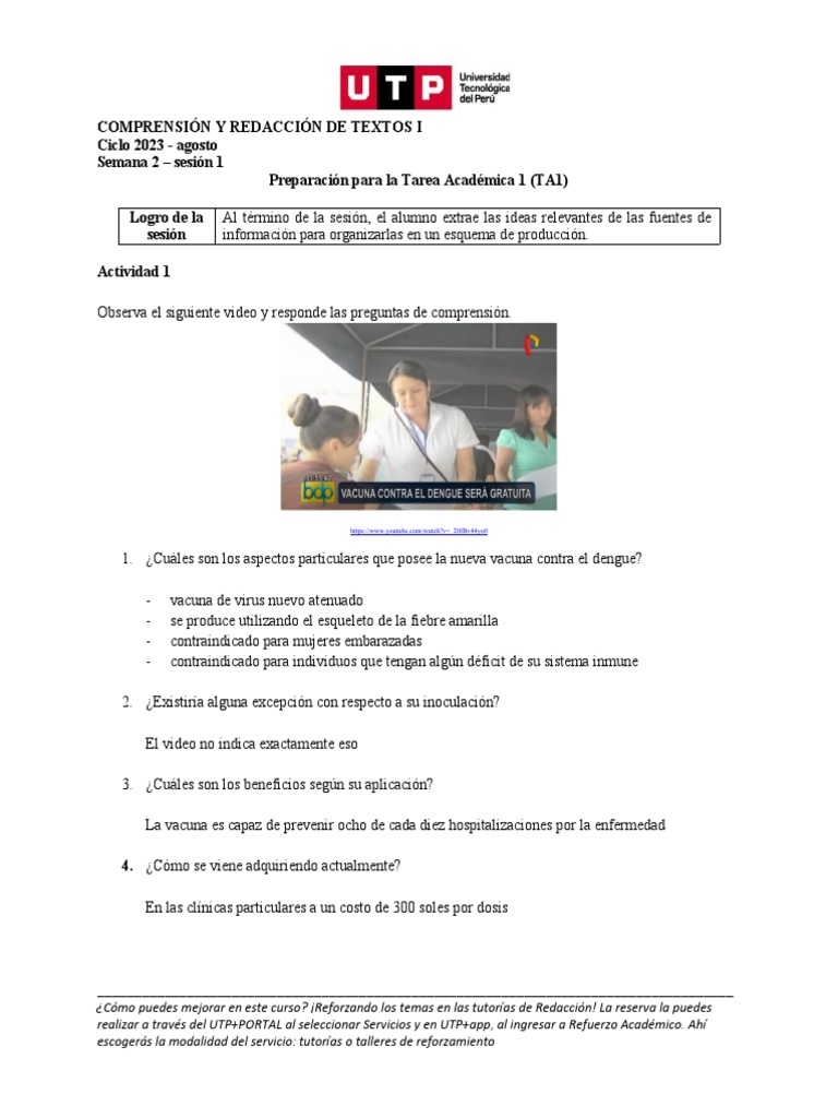 S02.s1-Preparación para La TA1 (Material) 2023 Agosto | PDF | Vacunas ... S02.s1-Preparación para La TA1 (Material) 2023 Agosto | PDF | Vacunas ...