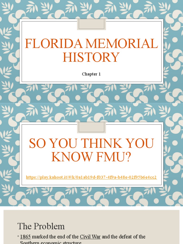 FMU 101 - Chap 1. School History | PDF | Society Of The United States ... FMU 101 - Chap 1. School History | PDF | Society Of The United States ...