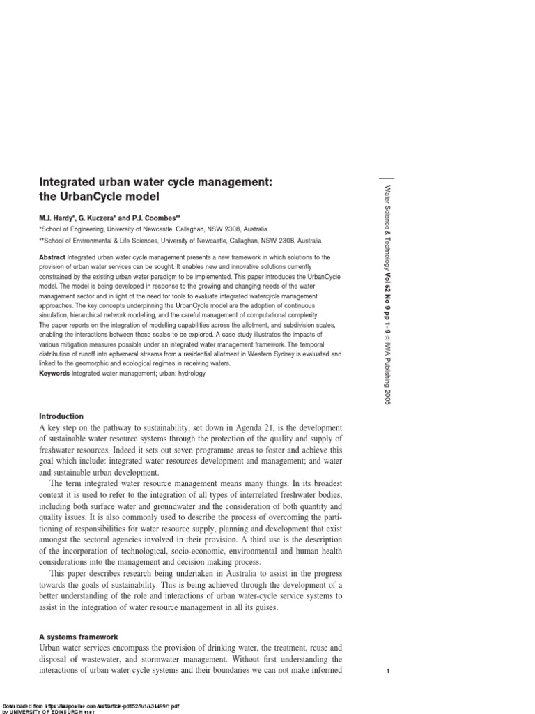 WST 2005 0276 | PDF | Combined Sewer | Stormwater