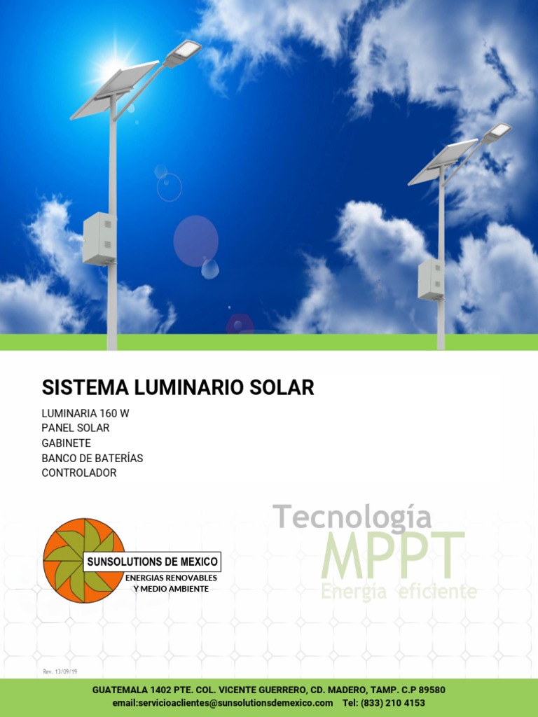 Ficha Técnica Kit Solar | PDF | Panel solar | Materiales
