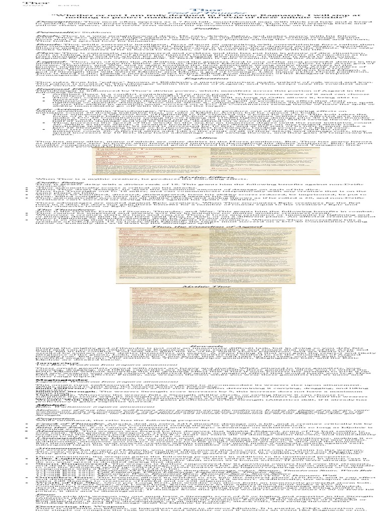 Thor | PDF | Thor | Germanic Gods