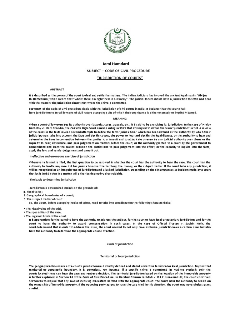 Cpc Assignment | PDF