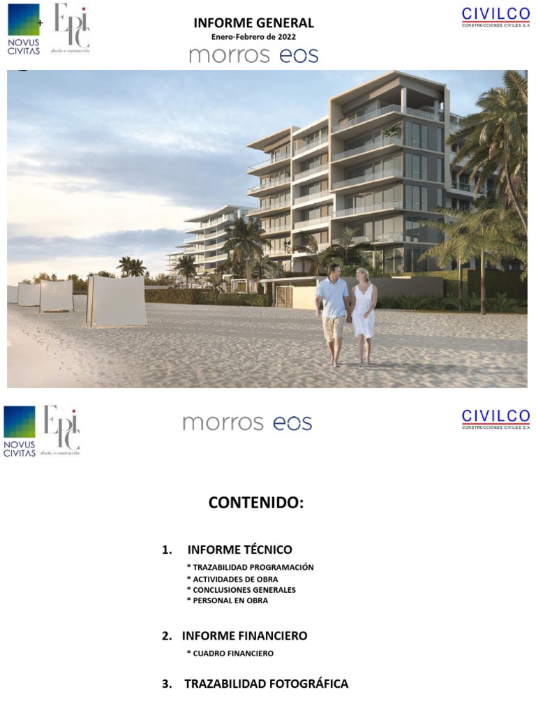 Presentación General MORROS EOS ENERO-FEBRERO 2022 FIDUCIA | PDF