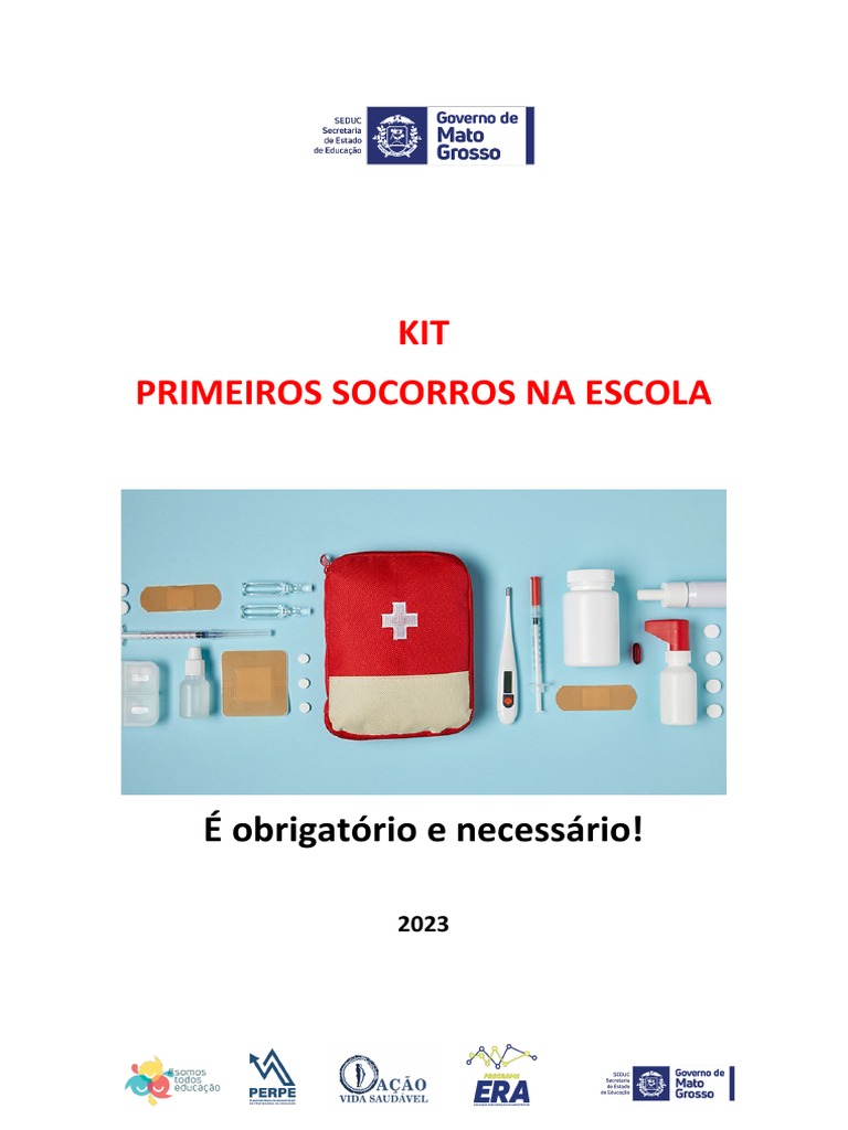 Kit - Primeiro Socorros | Download grátis PDF | Primeiros socorros ...