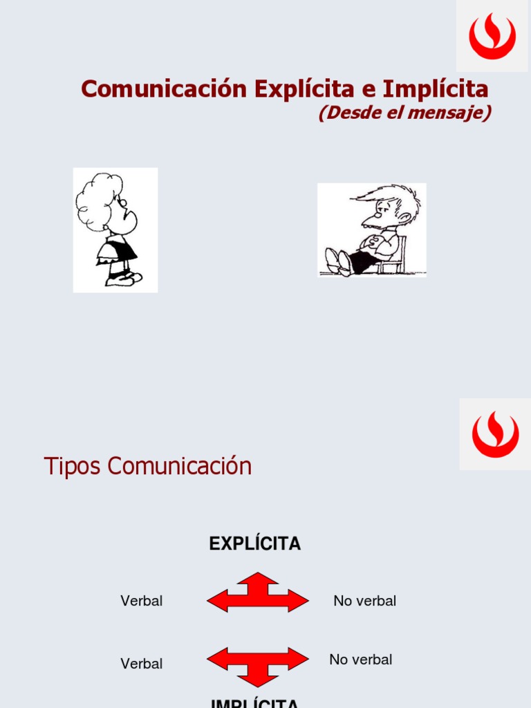Comunicación Explícita e Implícita | PDF