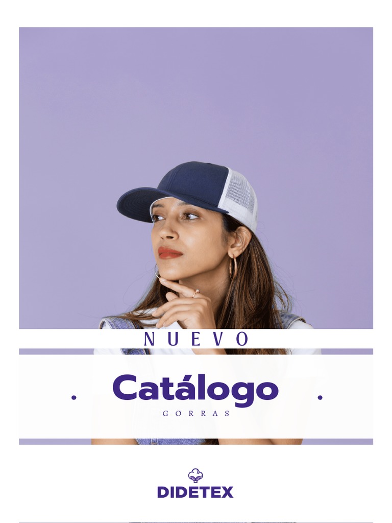 Catálogo gorras didetex | PDF