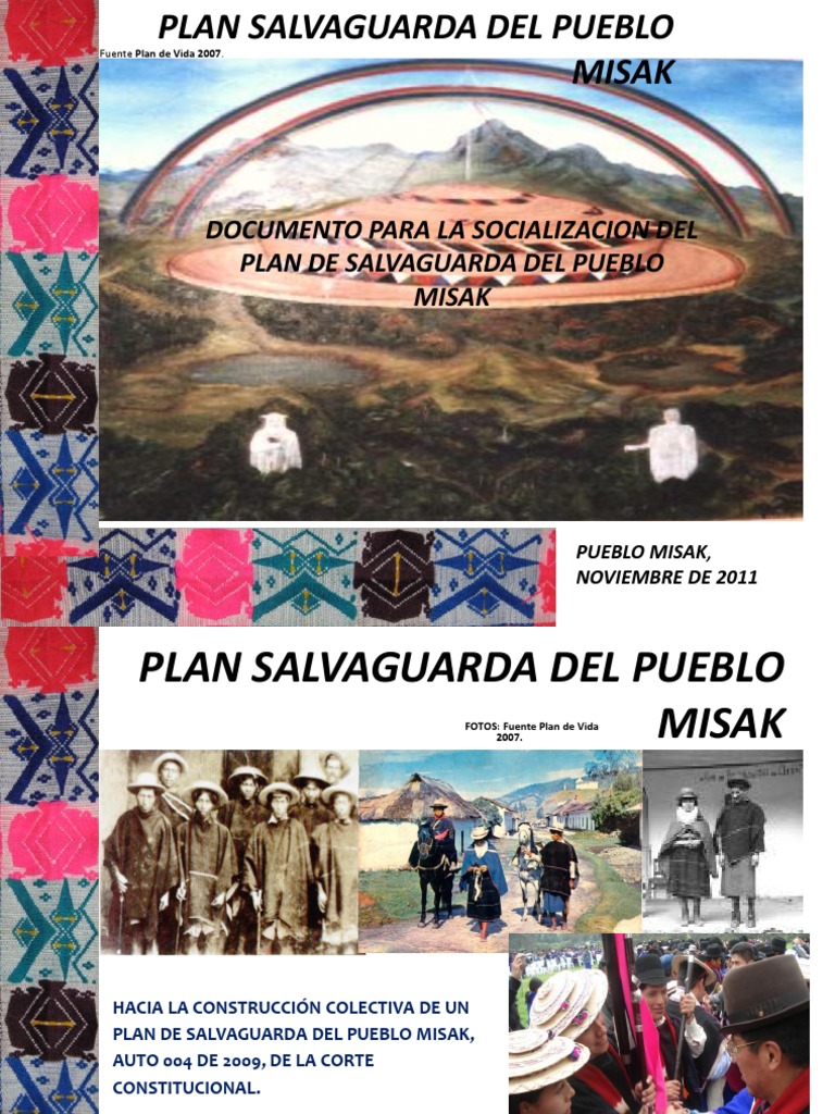 Salvaguarda Pueblo Misak Final03 | PDF | Patrimonio cultural