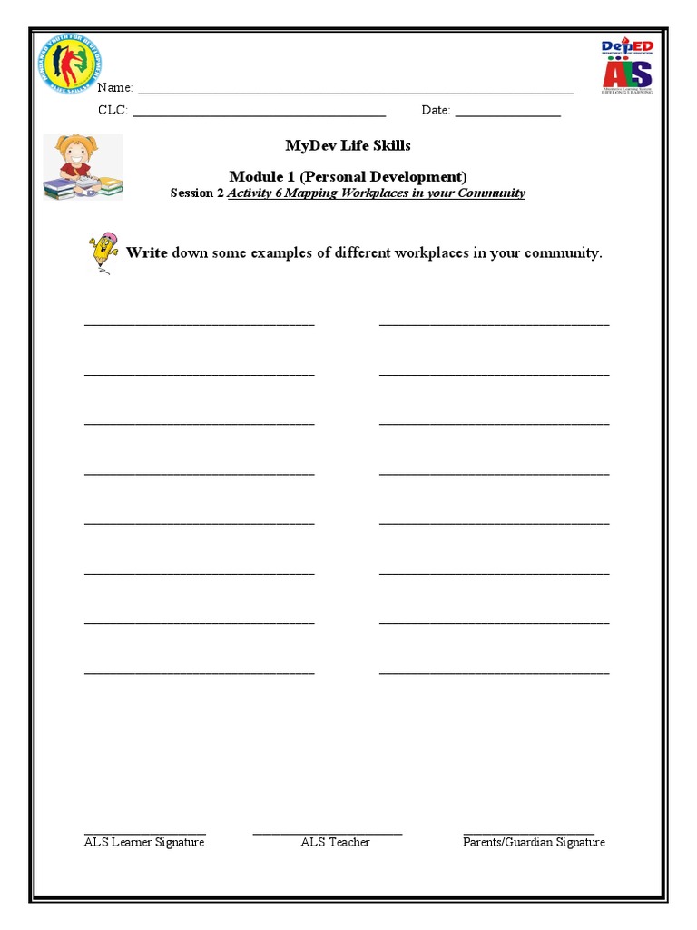 MYDEV Session 2 Activity 6 | PDF | Learning | Cognition