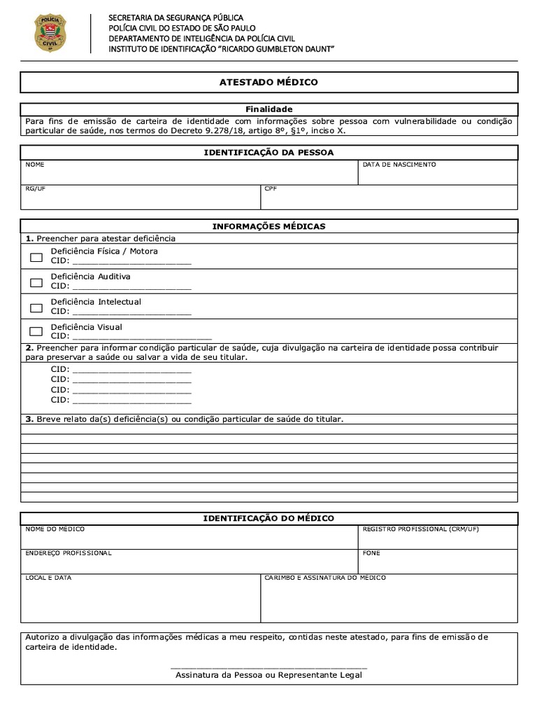 2019 Formulario CID IIRGD | PDF