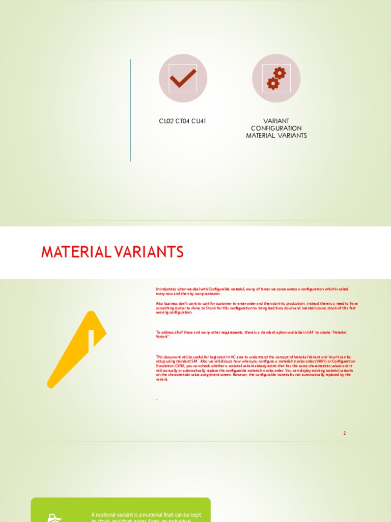 Sap PP Variant Config | PDF | Data Type | Color