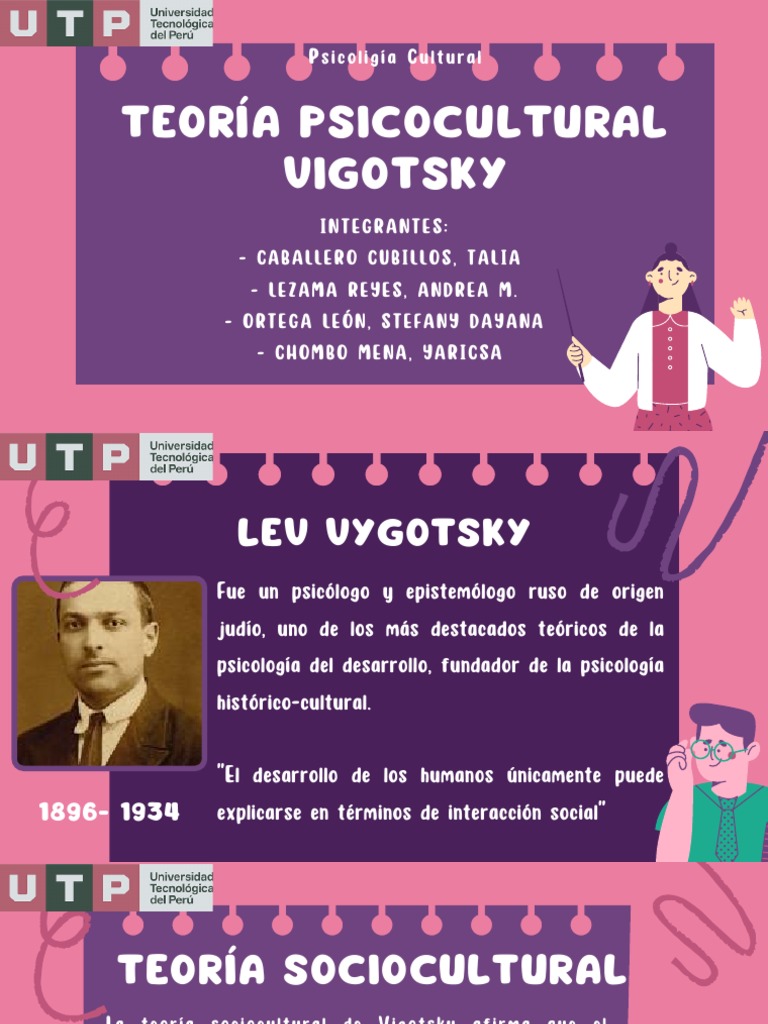Teoría Sociocultural de Vigotsky | PDF