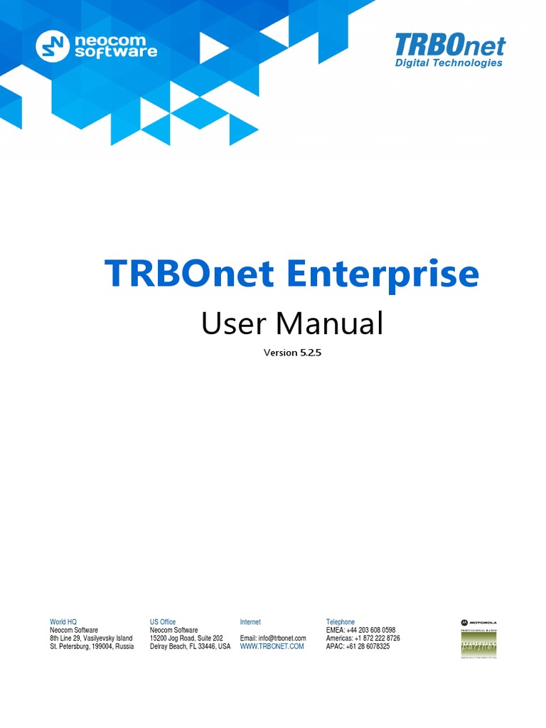 Trbonet Enterprise User Manual V5 2 5 Pdf Computer Network Port Computer Networking