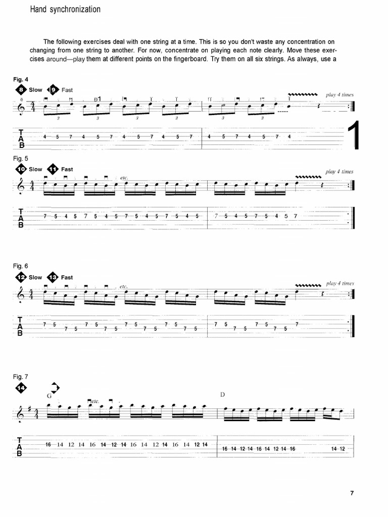 Picking Technique | PDF