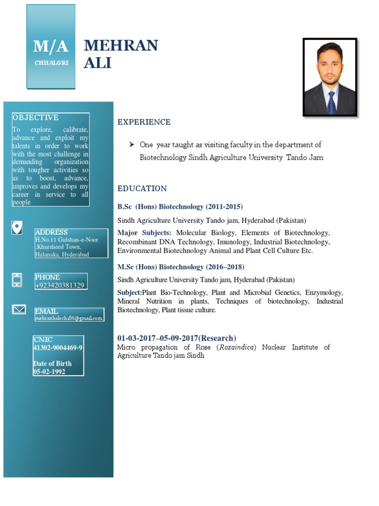 Mehran Ali | PDF | Biotechnology | Plant Breeding