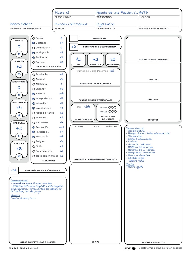 Meera Raheer Nivel 15 | PDF