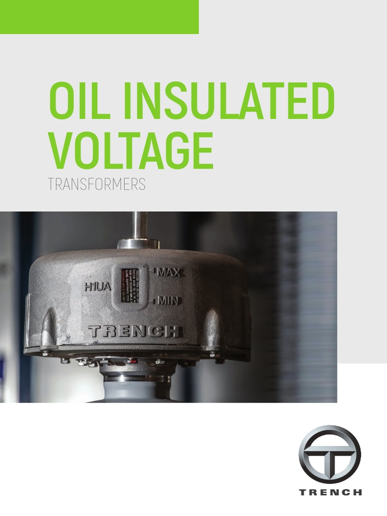 Oil Insulated Voltage Transformer | Download Free PDF | Insulator ...