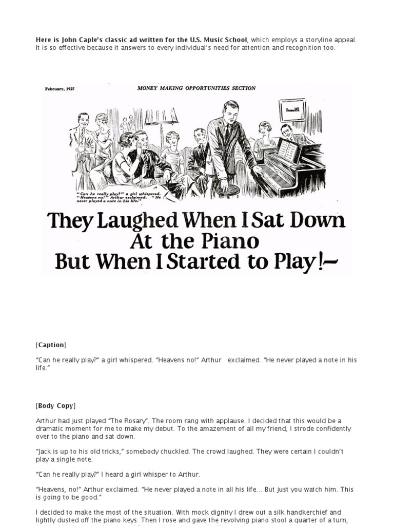 They Laughed When Copywriting | PDF