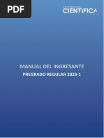 CalendariosAdmisiones2025-1 Pregrado | PDF