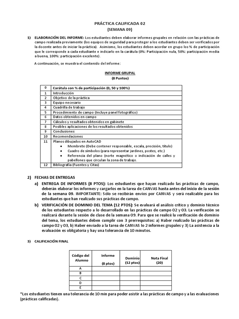 s08.s2 Actualizado-Indicaciones Práctica Calificada 02 | PDF | Tecnología