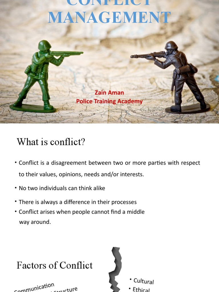 Conflict Management | PDF | Hierarchy | Conflict Resolution